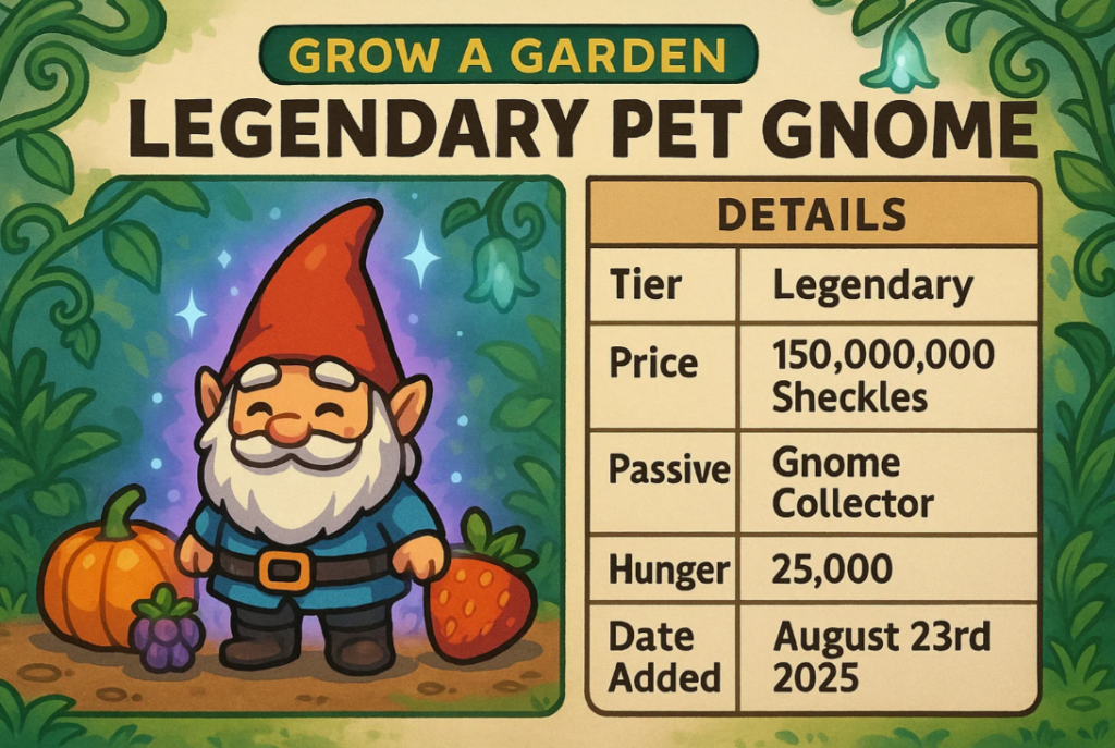 How to Get Gnome in Grow a Garden – guildwars2goldguide